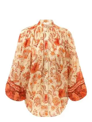 ZIMMERMANN Zimmermann Junie Billow Long-Sleeved Blouse
