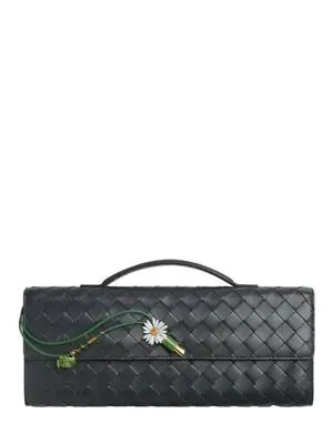 Bottega Veneta Bottega Veneta Andiamo Clutch With Daisy Closure Slate Grey