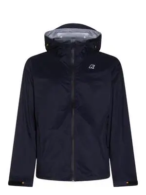 K-WAY Packable Hooded Jacket - Black