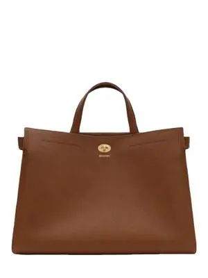 Burberry Medium Cotswolds Check Tote - Hazel-brown