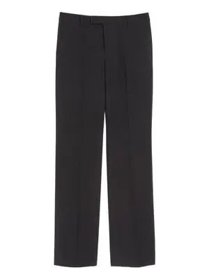 Valentino Garavani Slim Pleated Pants - Black