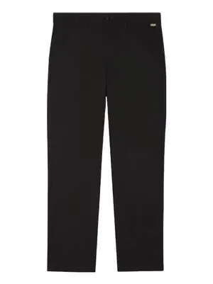 Burberry Straight-leg Chino Trousers - Black