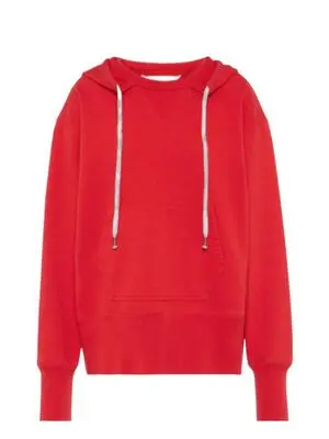 MAISON MARGIELA Hooded Sweatshirt - Red