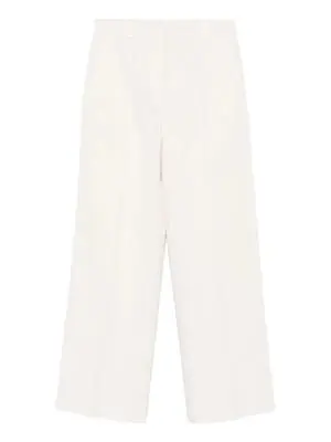 Incotex Straight Leg Trousers - Ivory