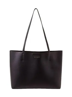 COURREGES Logo Shoulder Bag - Black