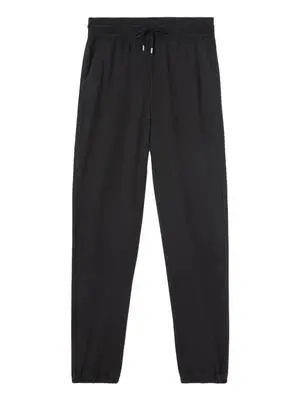 Loro Piana Loro Piana Merano Straight-Leg Tailored Trousers Black