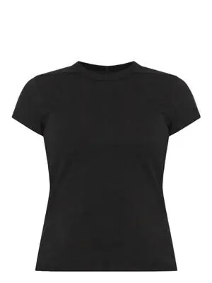 Rick Owens Short Sleeve Crewneck T-shirt - Black