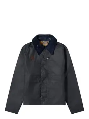 Barbour Barbour Spey Slim Waxed Jacket Navy