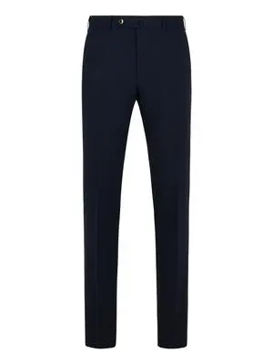 PT TORINO Pt01 Slim Fit Wool Stretch Pants Navy