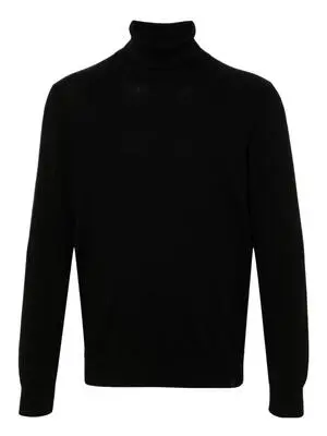 FAY Dolcevita Roll-neck Long-sleeved Jumper - Black