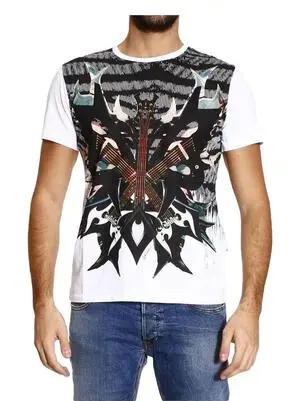 Just Cavalli Pattern Printed T-shirt - Multicolor