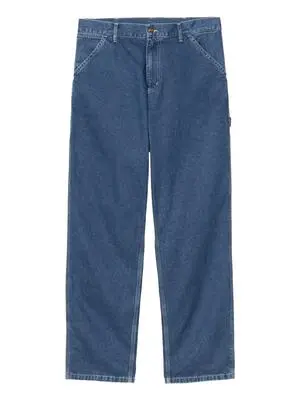 Carhartt Work In Progress Single Knee Pants - Blue
