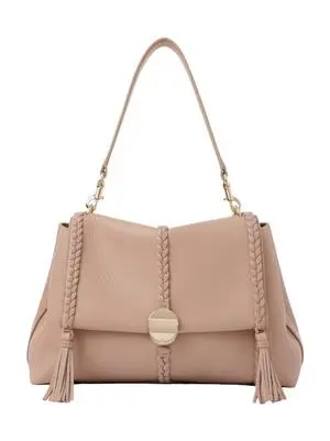 Chloé Penelope Medium Shoulder Bag - Gray