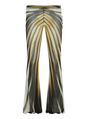 ROBERTO CAVALLI Roberto Cavalli Printed Flare Trousers