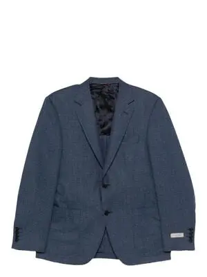 Canali Long-sleeved Suit Jacket - Blue