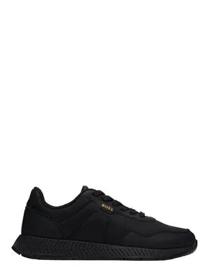 Hugo Boss Boss Titanium Runn Low-top Sneakers - Black