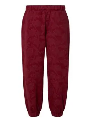 Etro Paisley Print Jogger Pants - Red