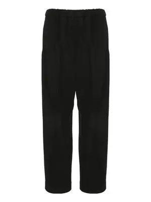 Fabiana Filippi Elasticated Waist Tapered Trousers - Black