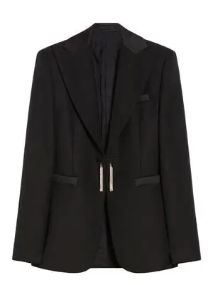 MAX MARA Max Mara Tassel Detailed Collared Blazer