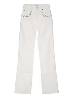 CELINE Celine Embroidered Jeans
