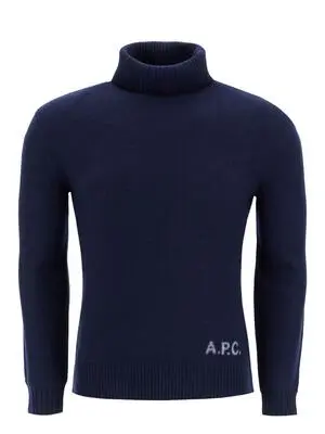 A.p.c. Turtleneck Long-sleeved Jumper - Black