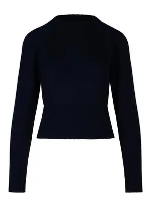 Fabiana Filippi Ribbed-knit Crewneck Jumper - Blue