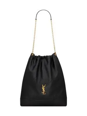 Saint Laurent Jamie Quilted Tote Bag - Black