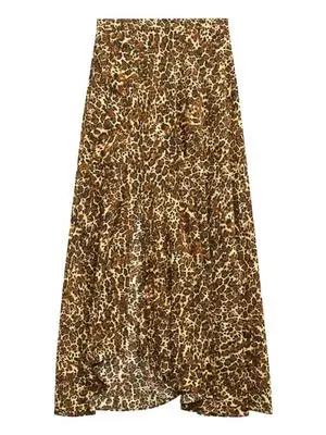 Isabel Marant Étoile Sakura Skirt - Leopard