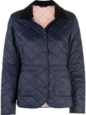 Barbour Deveron Quilted Buttoned Jacket - No