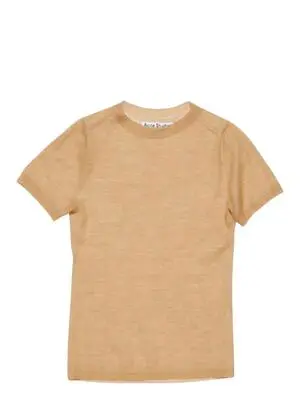 ACNE STUDIOS Acne Studios Round Neck Short Sleeve T-Shirt