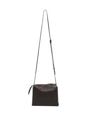 THE ROW Zippered Shoulder Bag - Brown