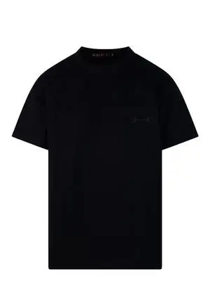 Gucci Gucci Horsebit Embroidered Crewneck T-Shirt No