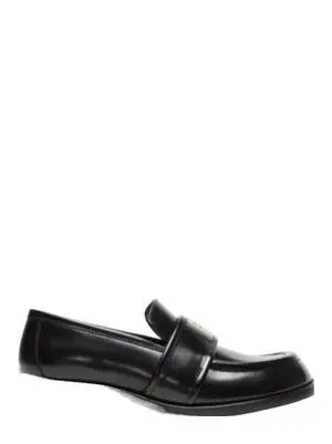 Acne Studios Curved Toe Loafers - Black