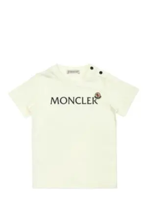 Moncler Logo Patch T-shirt - White