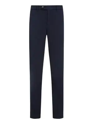 Brunello Cucinelli Tailored Tapered-leg Trousers - Blue