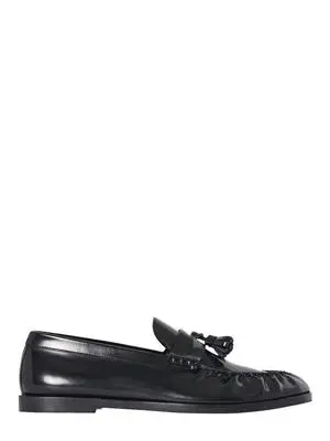 THE ROW Tassel Loafer - Black