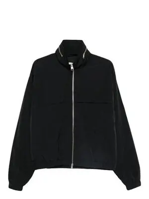 AMI Paris Zip-up Jacket - Black