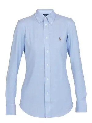 Ralph Lauren Ralph Lauren Long Sleeve Embroidered Logo Shirt Blue