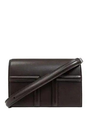 TOTEME T-flap Mini Crossbody Bag - Brown