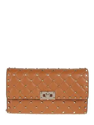 VALENTINO Valentino Rockstud Clutch Bag With Chain Strap