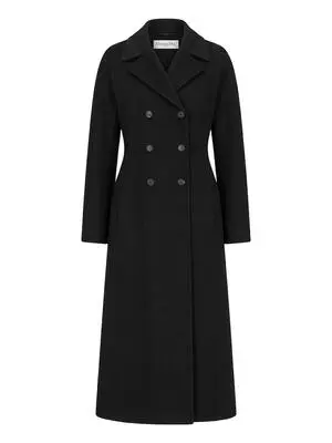 Dior Double-breasted Coat - Black