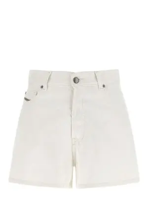 DIESEL® De-helios Denim Shorts - White