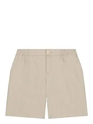 DOLCE & GABBANA Dolce & Gabbana Embroidered Logo Stretch Shorts