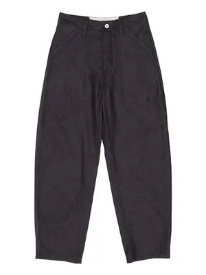 JIL SANDER Twill Wide-leg Jeans - Black