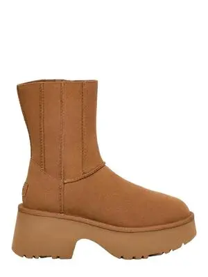 UGG Classic Twin Seam New Heights Boots - Maroon