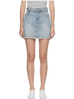 MARISSA CHIARA Denim Skirt - Blue