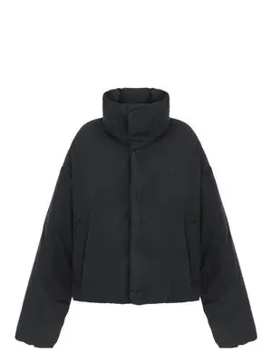 Ami High-neck Padded Jacket - Black