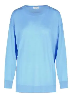 P.a.r.o.s.h Crewneck Knitted Jumper - Light Blue