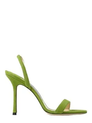 JIMMY CHOO Jimmy Choo Jenn 100 Slingback Sandals Clover