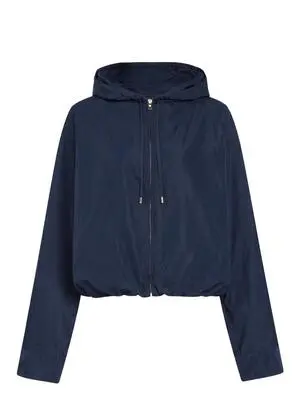 ALAÏA Alaia Hooded Zip-Up Jacket